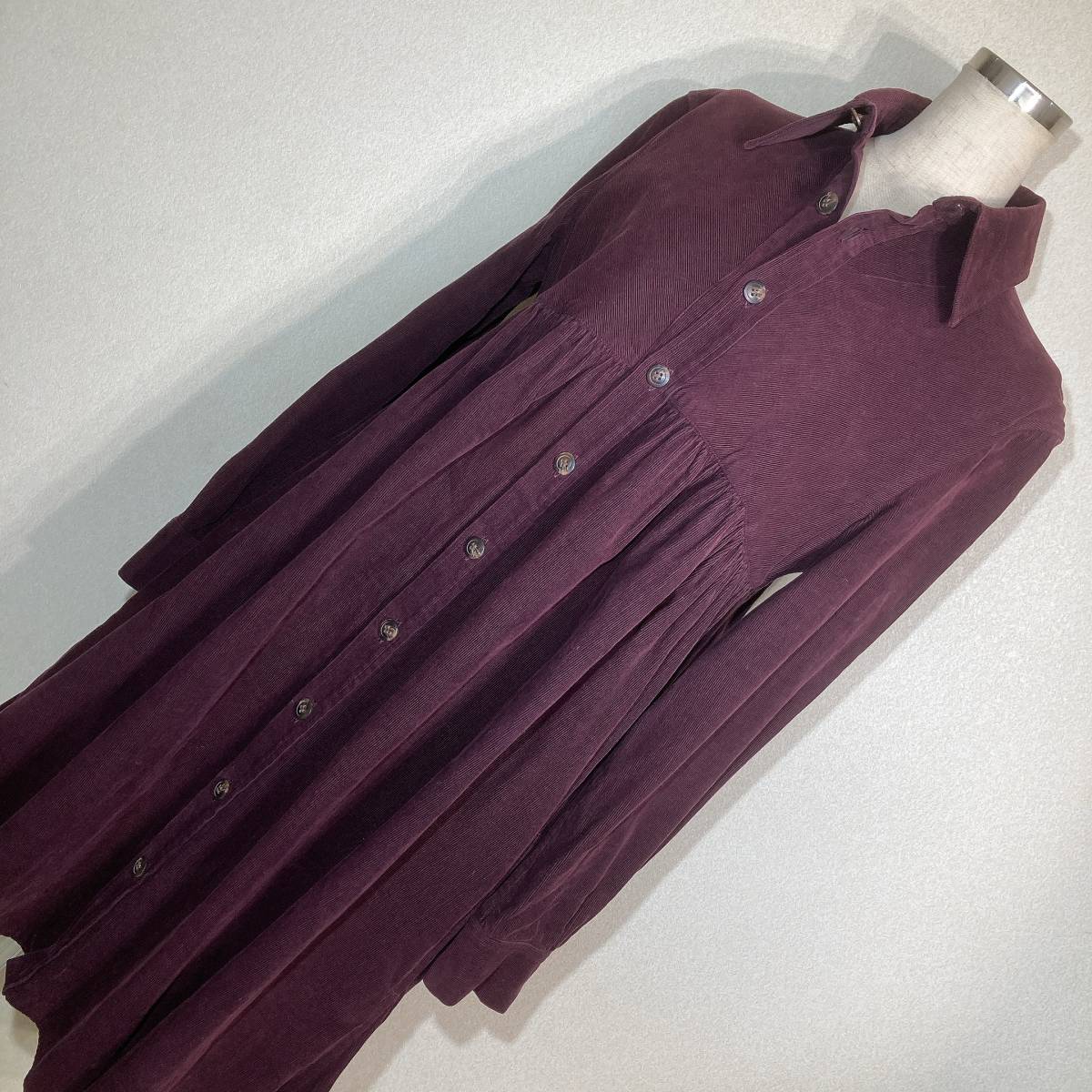 Yahoo!オークション - A767 LIMI feuリミフゥ ボルドー/細コーデュロイ...