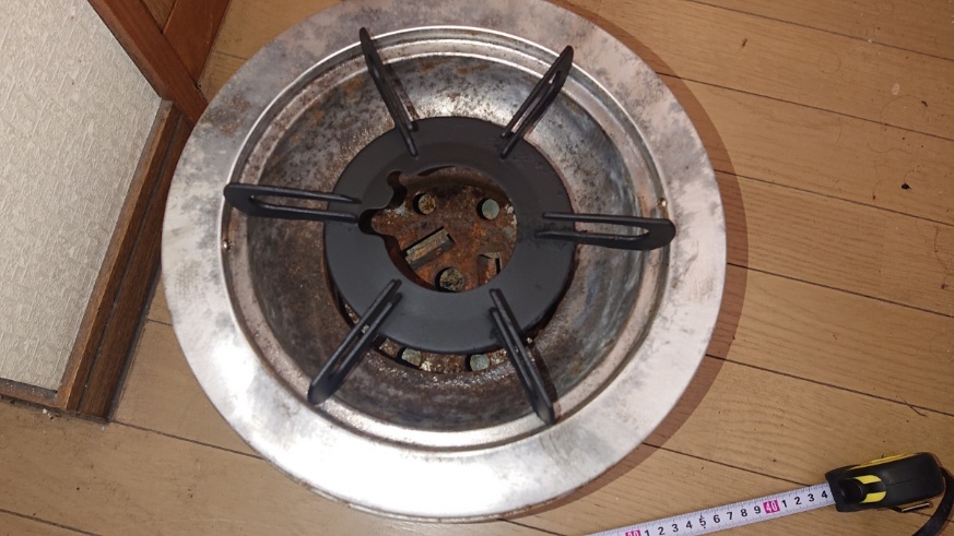 代購代標第一品牌－樂淘letao－花見 スーパー360G ジャンク 昭和 レトロ こんろ 炭 バーベキュー 七輪 中古★☆