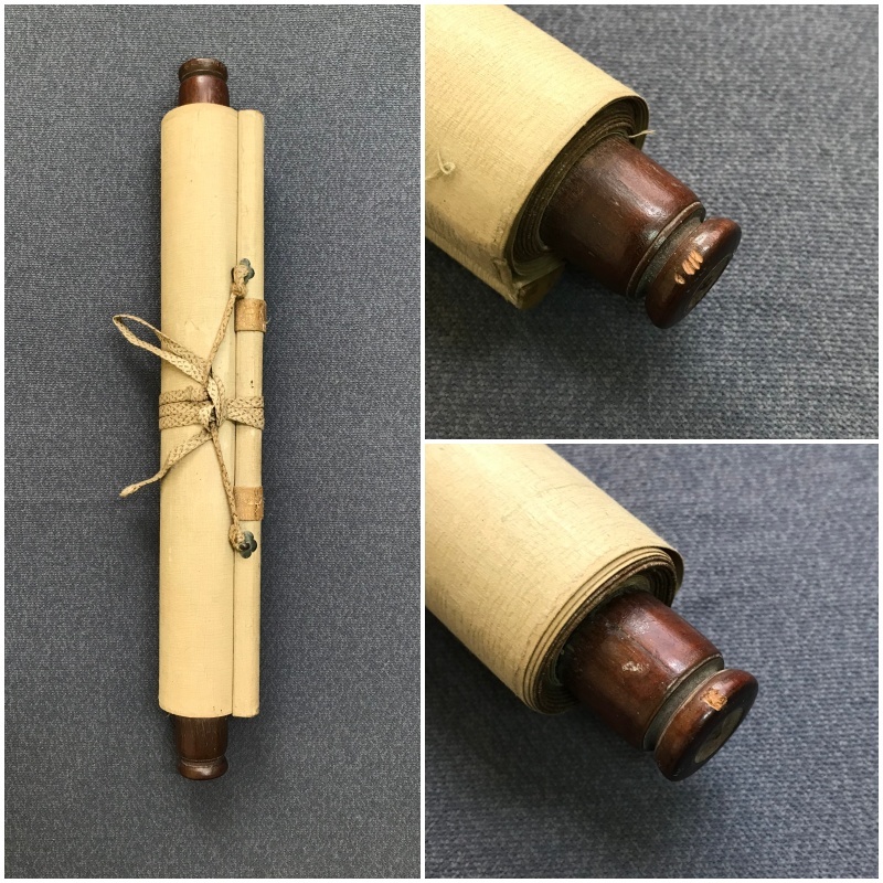 Yahoo!オークション - A782 模写【 宮本武蔵 宮本二天「寒山拾得」江戸...