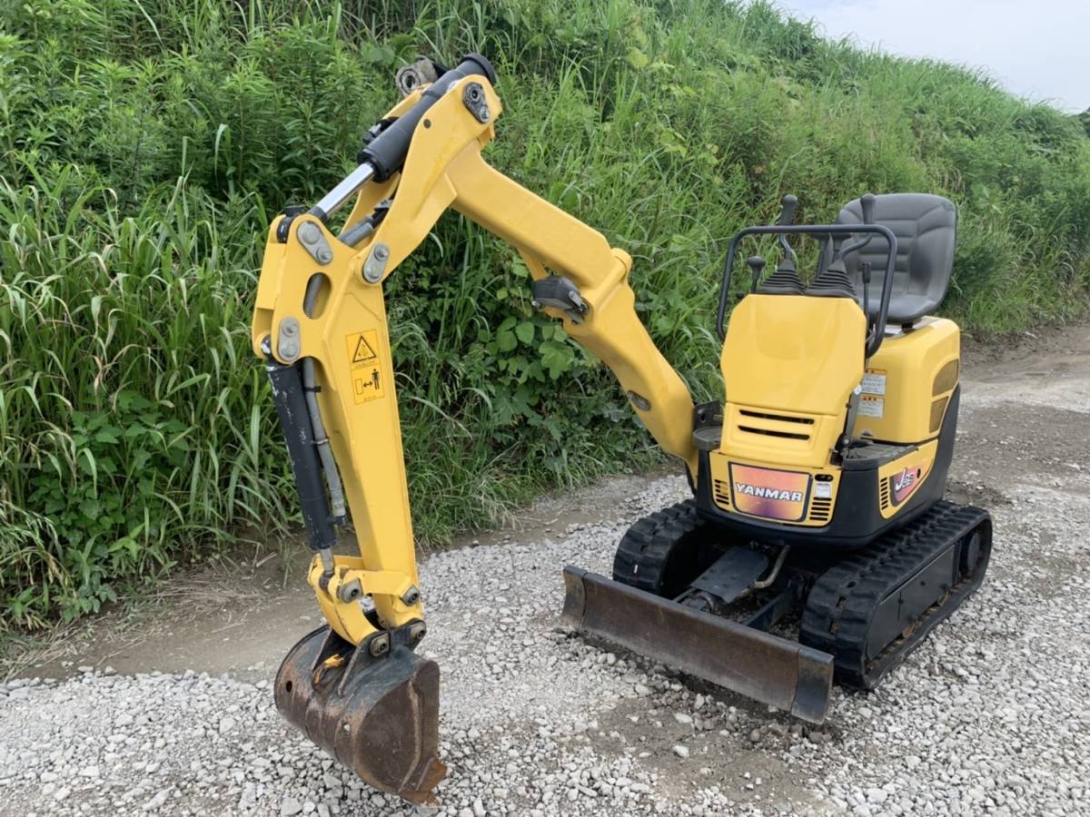 Yahoo!オークション - ミニユンボ ヤンマー J09-A 458時間 可変脚 倍...