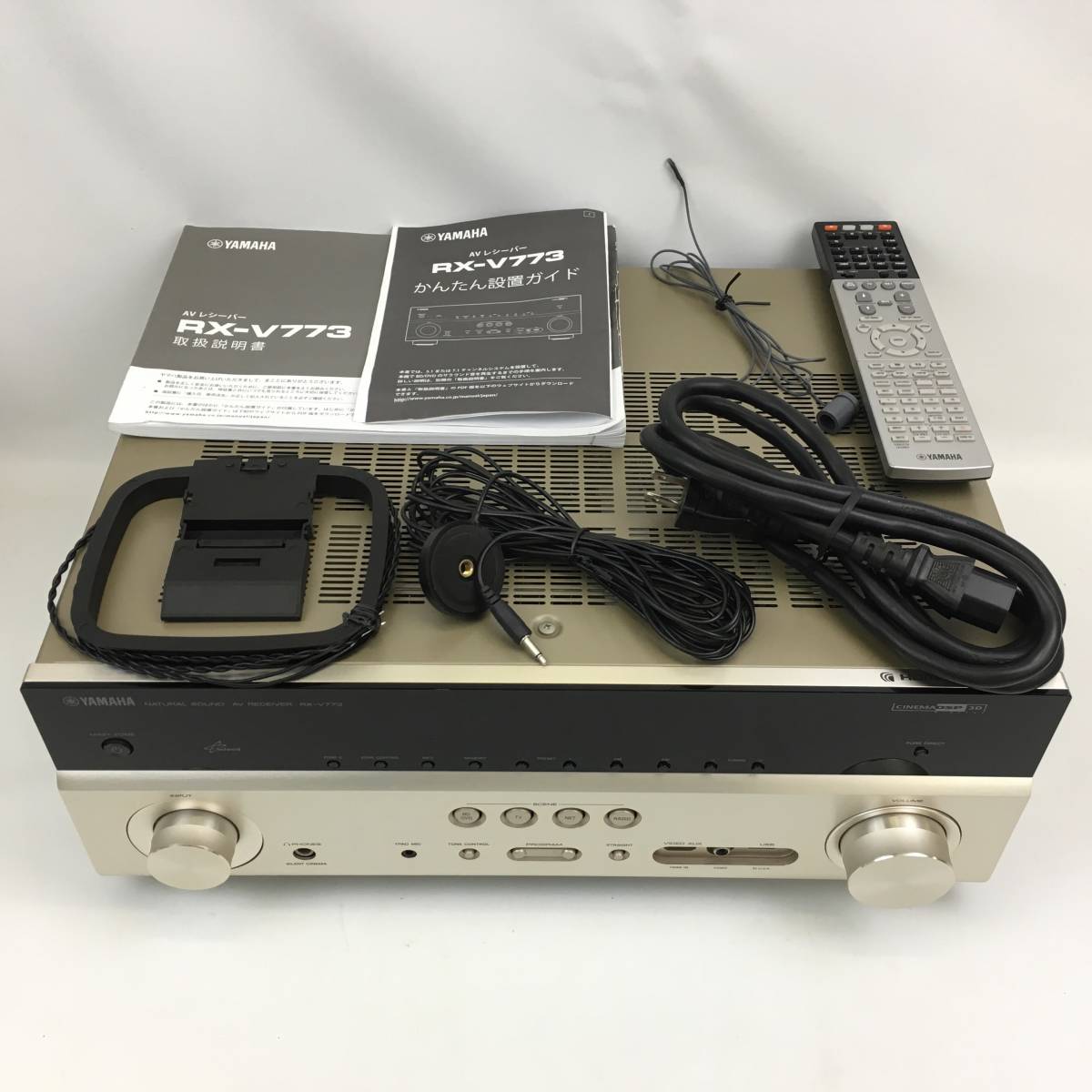 Yahoo!オークション - ヤマハ 7.1ch AV アンプ レシーバー RX-V773 ゴ...