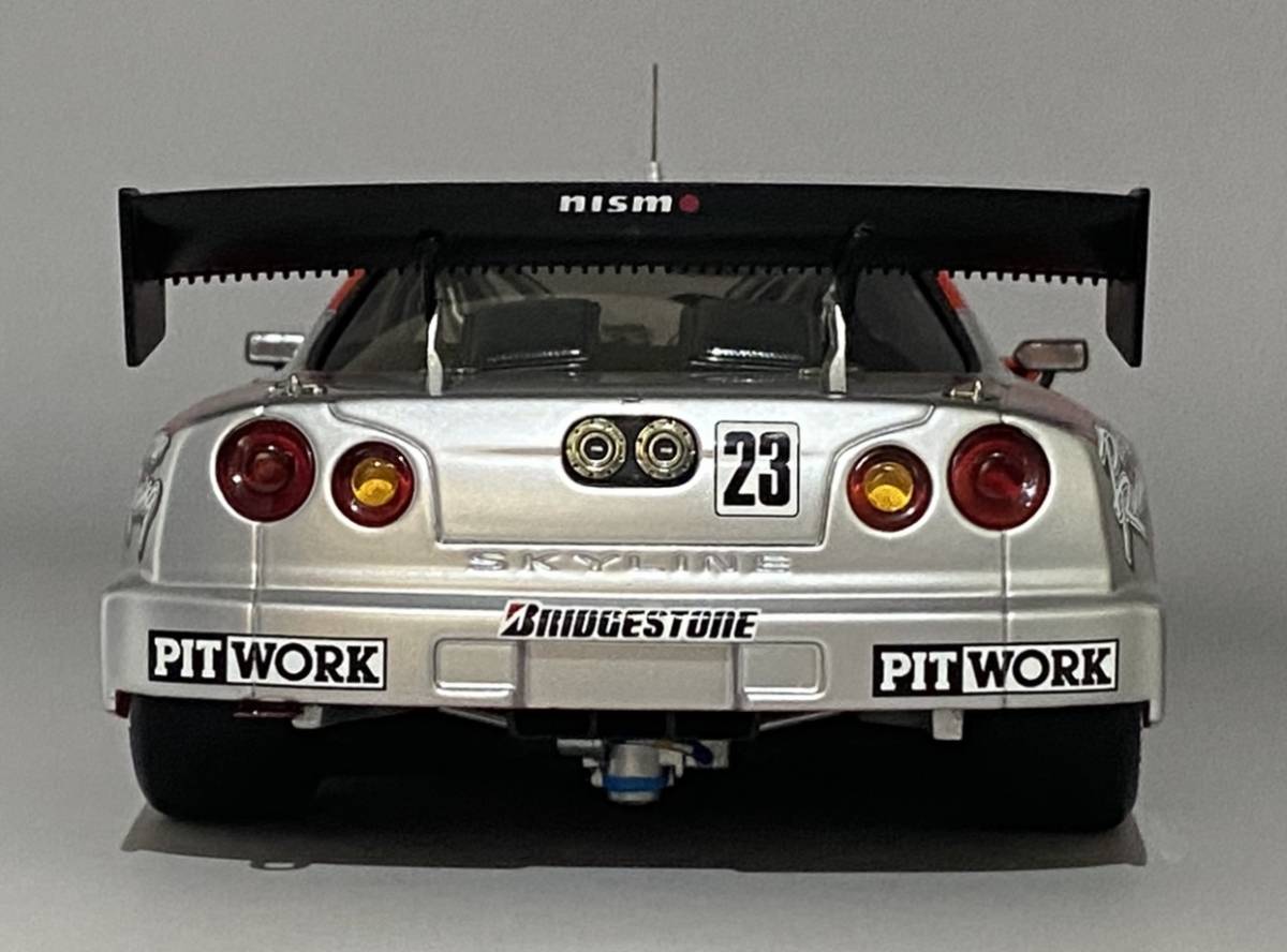 代購代標第一品牌－樂淘letao－AUTOart 1/18 Nissan Skyline GT-R JGTC 2002 NISMO Castrol Pitwork #23 Masami ...