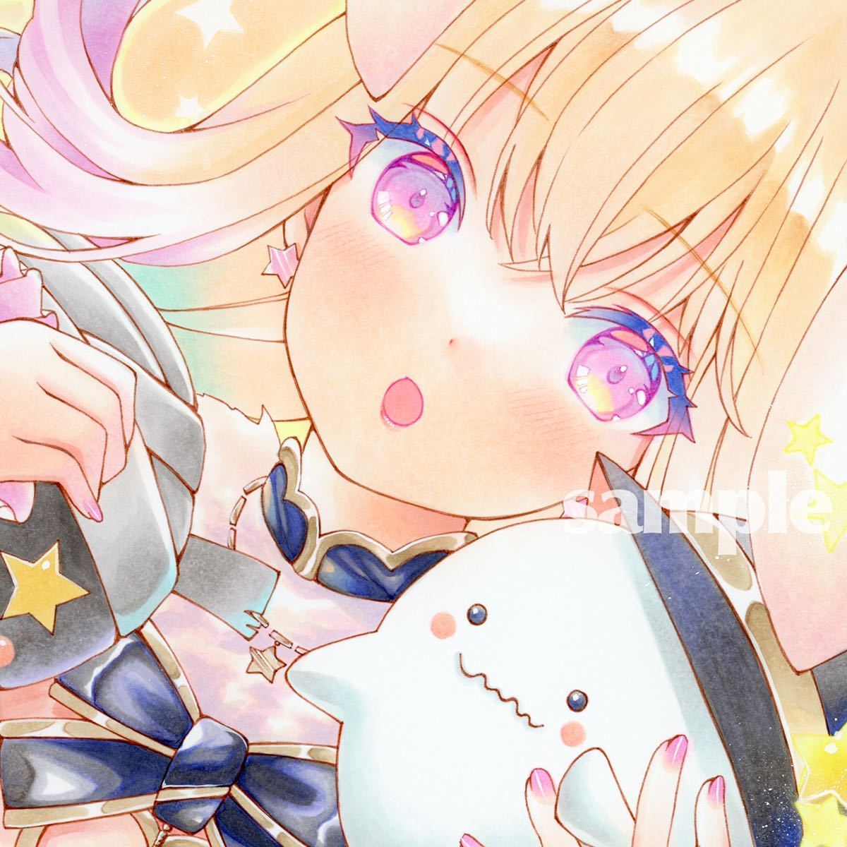 Yahoo!オークション - A4 オリジナル手描きイラスト 『Fancy Halloween...