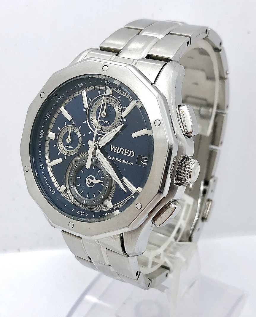 Yahoo!オークション - 『WH-8412』WIRED ワイアード VK67-K018 セイコ...