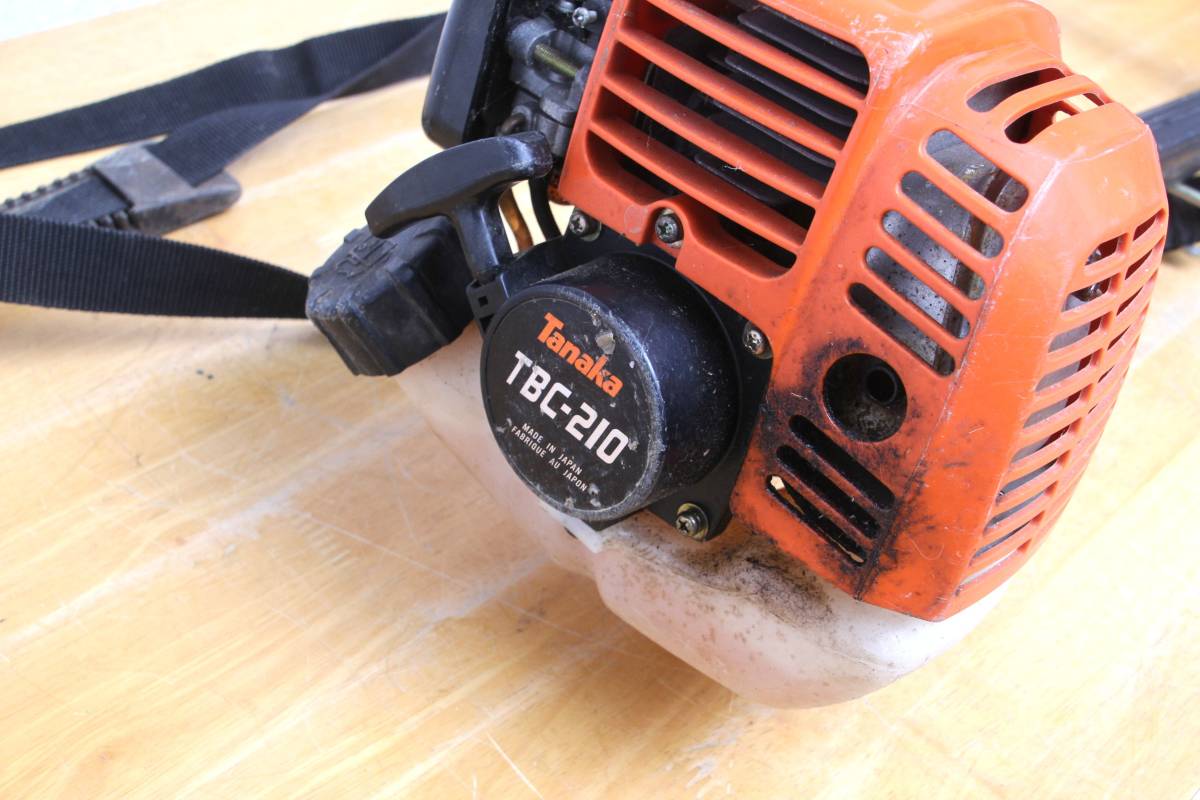 Yahoo!オークション - Tanaka タナカ エンジン刈払機 TBC-210 引取のみ...