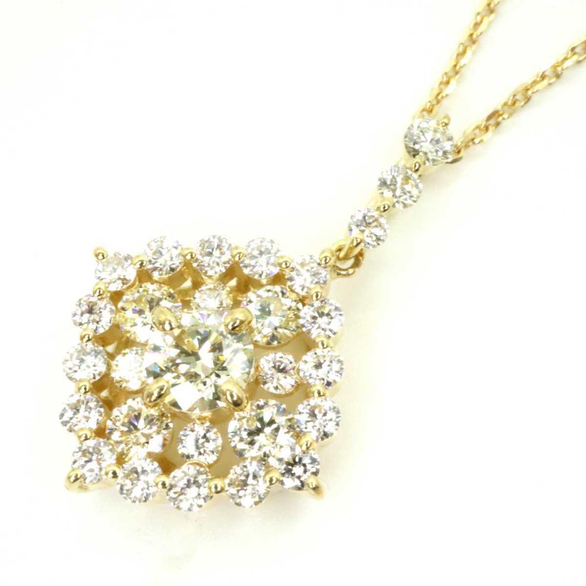 Yahoo!オークション - 【DJ】K18YG ダイヤモンド0.192ct/ ダイヤモンド...