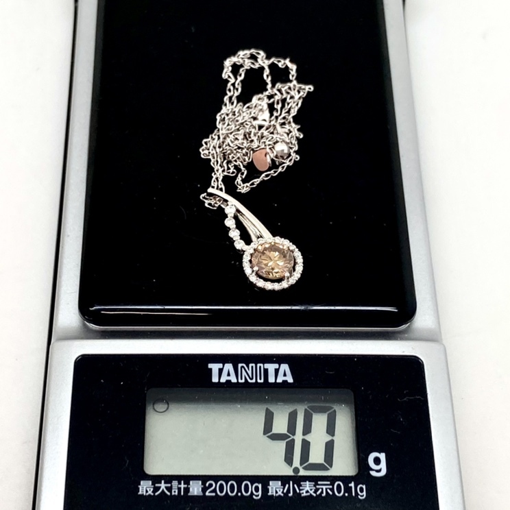 Yahoo!オークション - 1.0ctUP 《Pt900/Pt850天然ダイヤモンドペンダン...