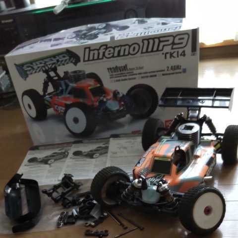 Yahoo!オークション - MP9 TKI4 V2 京商 インファーノ 1/8 バギー エン...