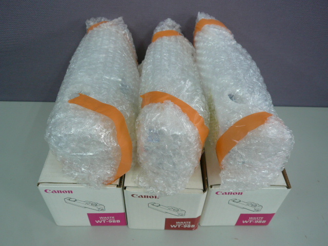 Yahoo!オークション - Canon キャノン 純正 未使用 WT-98B 廃トナーボ...