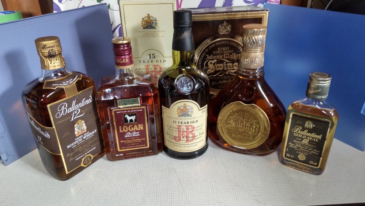 Yahoo!オークション - ローガン J&B15年 ジョニーウォーカースイング ...