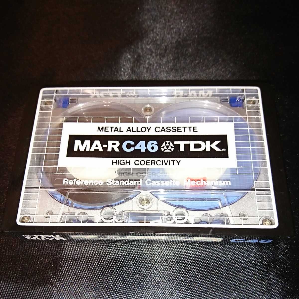 TDK MA-R C46 Metal position 1979年ファーストモデル後期型 激烈鬼レア TDK伝説の幕開けマニア垂涎 初代後期型メタル検出孔有り(記録媒体)｜売買された ...