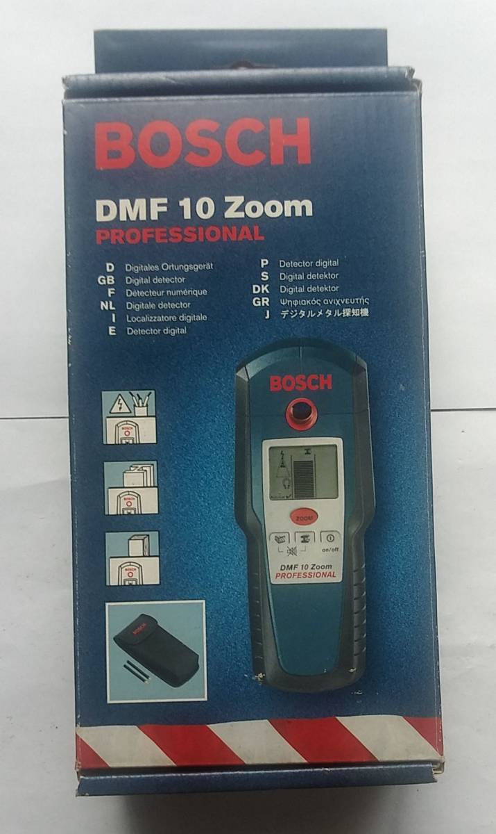 Yahoo!オークション - BOSCH デジタル探知機 DMF 10-ZOOM新品 金属探知...