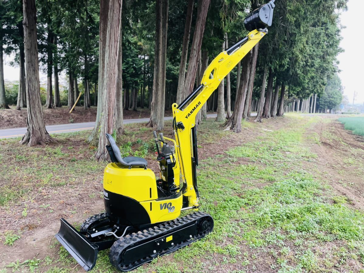 Yahoo!オークション - ヤンマー VIO10-2A 1tクラス 718h倍速・可変脚・...