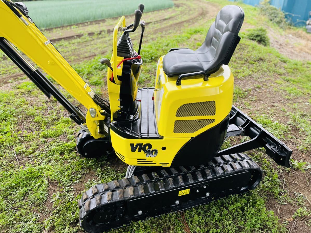 Yahoo!オークション - ヤンマー VIO10-2A 1tクラス 718h倍速・可変脚・...