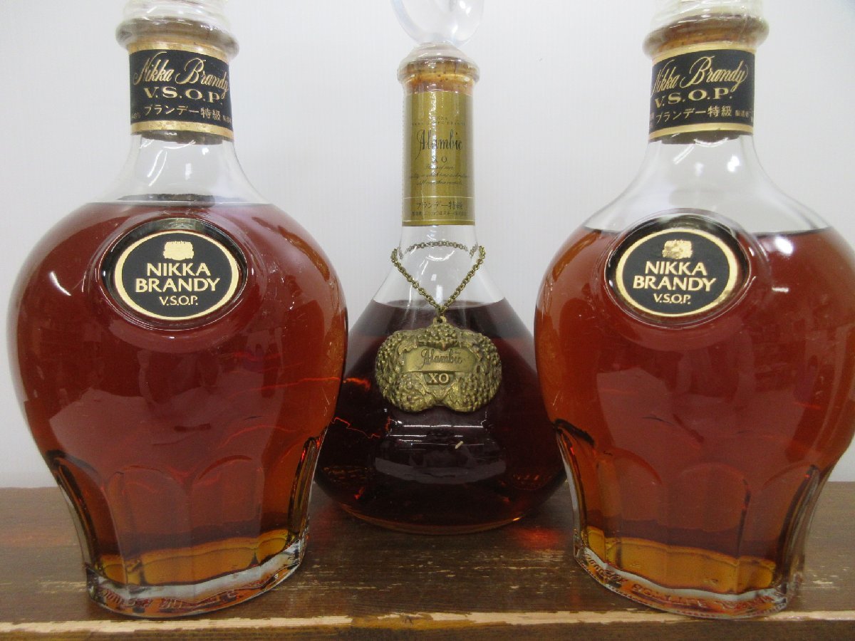 Yahoo!オークション - 5本セット ニッカ ブランデー(VSO VSOP XO) NIKK...