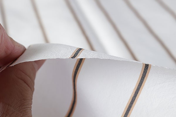 Yahoo!オークション - コットン先染ストライプ 白×茶 巾 145cm 2.9m[...