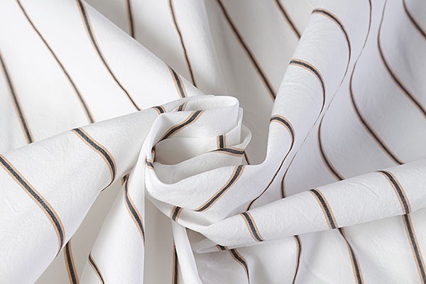 Yahoo!オークション - コットン先染ストライプ 白×茶 巾 145cm 2.9m[...