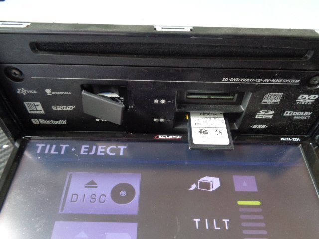 Yahoo!オークション - ECLIPSE イクリプス SDナビ AVN-Z01 B03781-GYA8...