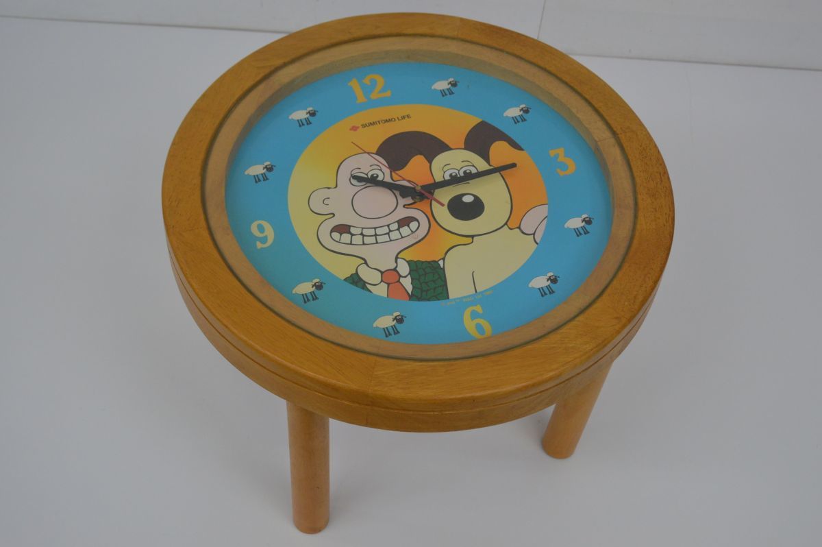 72P 1023G1 当時物 ひつじのショーン 時計テーブル 500mm 住友生命(キャラクター)｜売買されたオークション情報、yahooの商品情報をアーカイブ公開 - オークファン ...