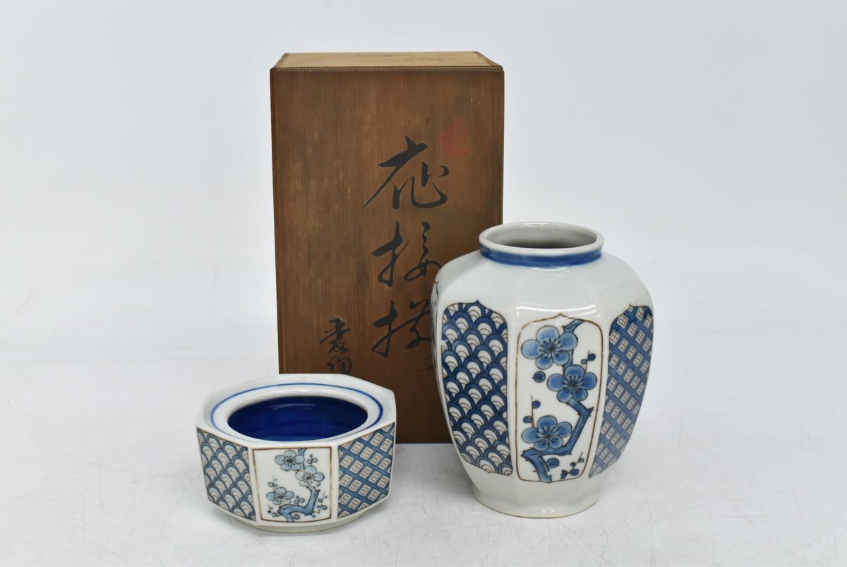 77S 1024M11 有田焼 麦陶造 共箱 応接揃 花瓶 花器 花入 花生 灰皿 陶芸品(伊万里、有田)｜売買されたオークション情報、yahooの商品情報をアーカイブ公開 - オークファン ...