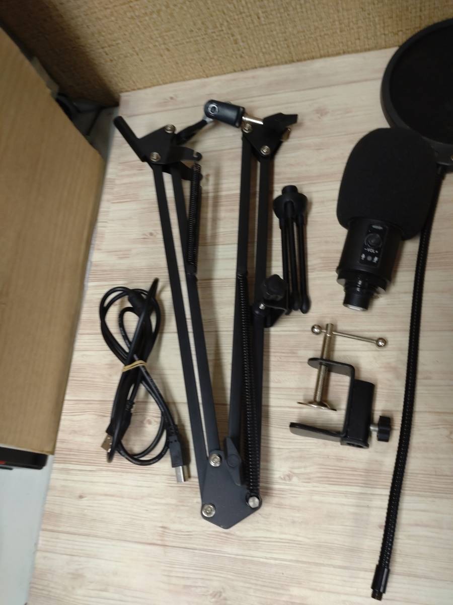 Yahoo!オークション - 【09】CABLETIME USBコンデンサーマイク Windows...