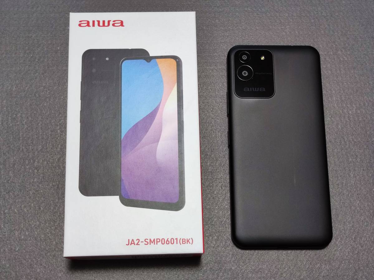 Yahoo!オークション - aiwa JA2-SMP0601 ブラック Android Go edition ...