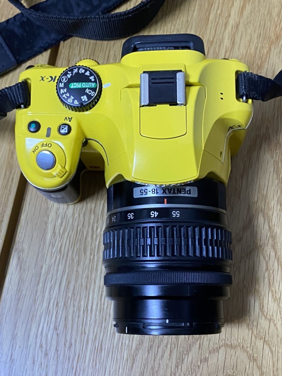 Pentax ペンタックス K X デジタル一眼レフカメラ Smc Pentax Dal 1 3 5 5 6 18 55㎜ レンズ 0804 ペンタックス |売買されたオークション情報