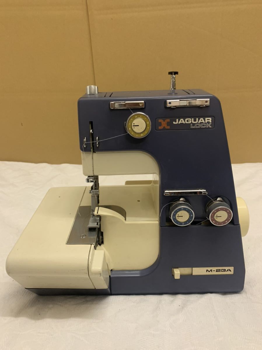 Yahoo!オークション - ジャガー JUGUAR ロックミシン 名機 M-23A 入手...