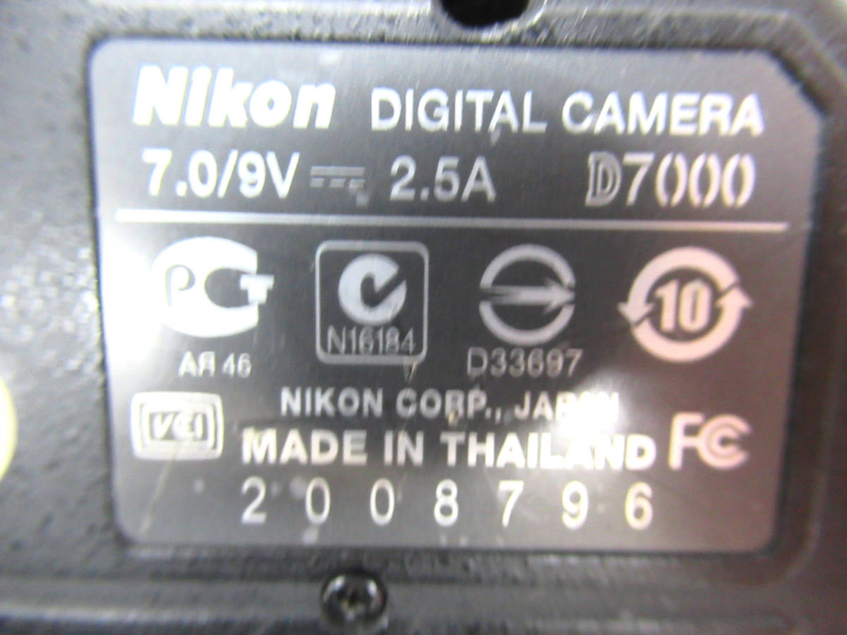 Yahoo!オークション - 【Nikon/ニコン】酉④j004//D7000/ボディ//20087...