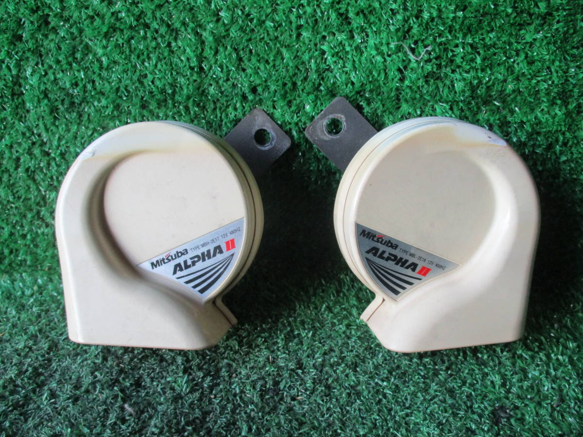 Yahoo!オークション - 258N 動作確認済 ミツバ アルファⅡホワイト ア...