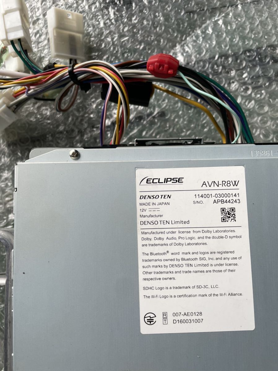 Yahoo!オークション - カーナビ ECLIPSE AVN-R8W