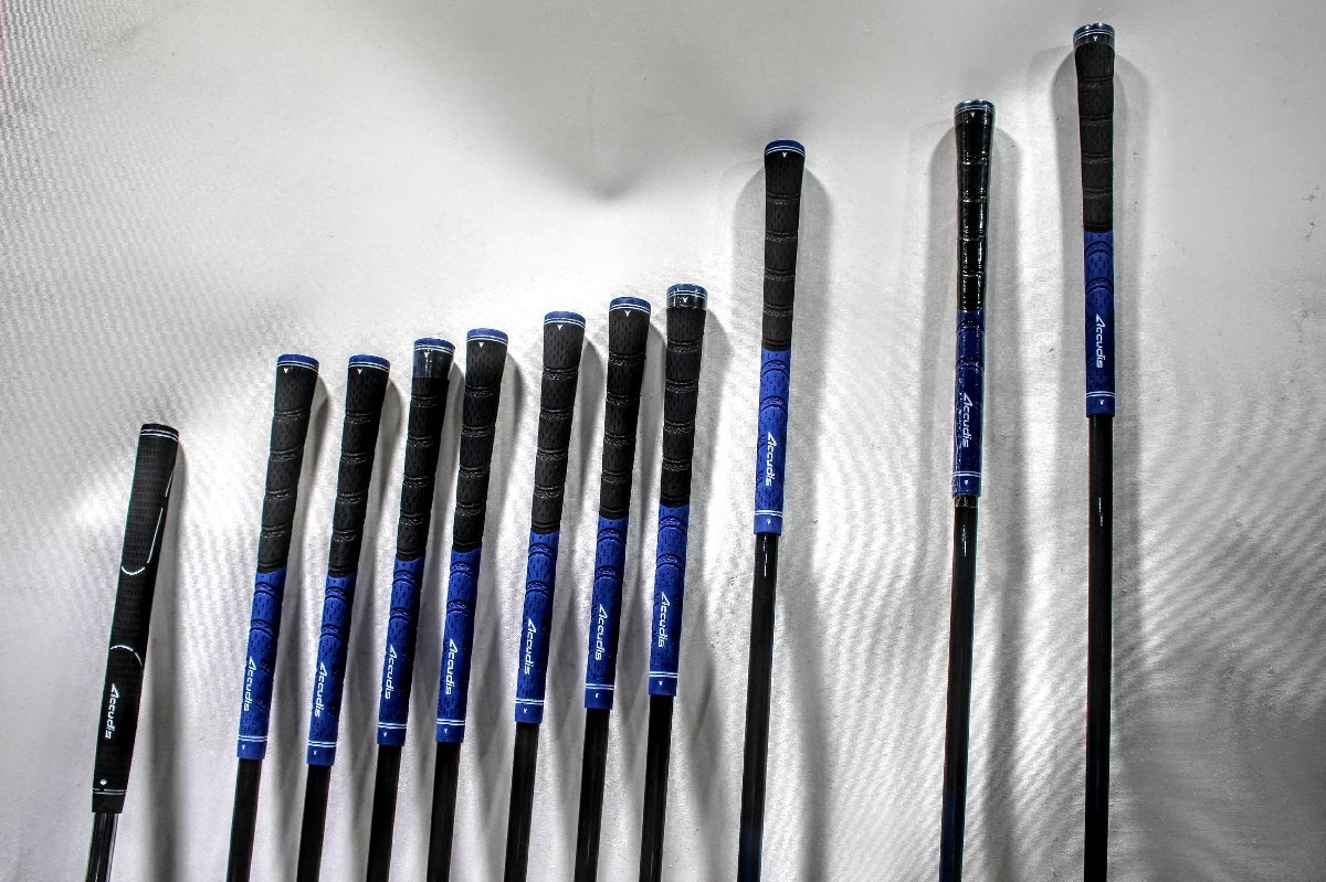 Yahoo!オークション - 7AS-0914 Accudis AD-501 レフティ ゴルフセット...