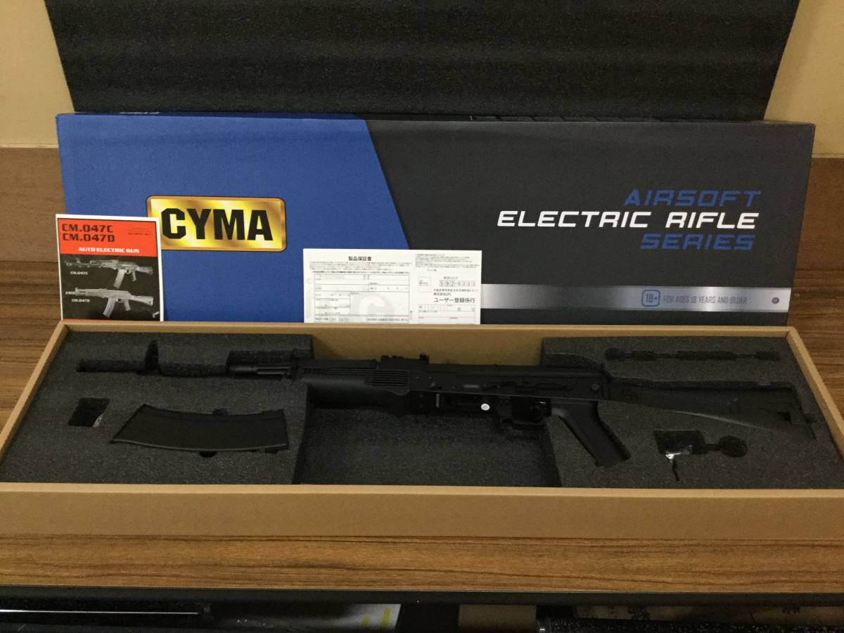 Yahoo!オークション - 36)) CYMA AK74M フルメタル
