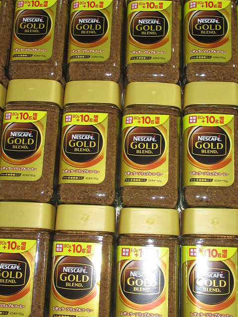 Yahoo!オークション - ネスカフェ ゴールドブレンド 90g（80g＋10g増量...