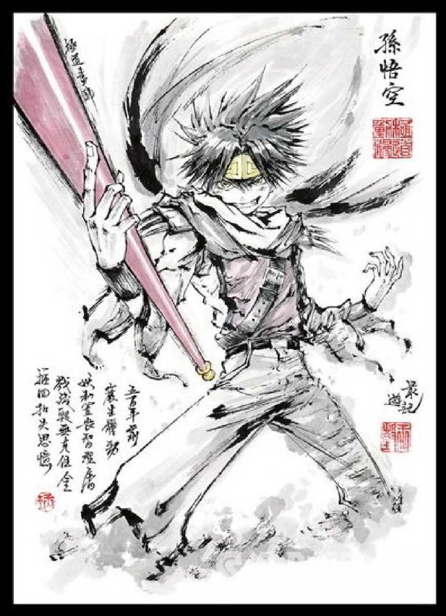 Yahoo!オークション - 【最遊記 RELOAD】 悟空 EATOS カードスリーブ ...