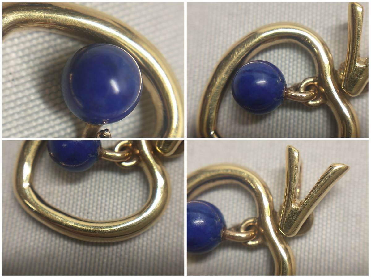 Yahoo!オークション - K18 ペンダントトップ 1.8g ハートモチーフ トッ...