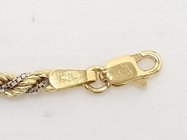 Yahoo!オークション - K18 40㎝ 9.7g デザインネックレス 750