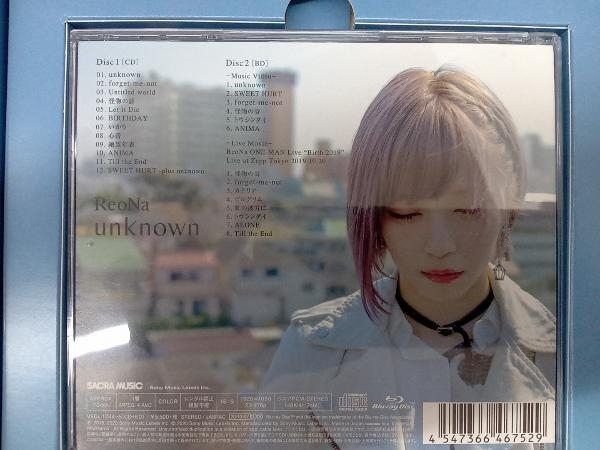 Yahoo!オークション - ReoNa CD unknown(完全数量生産限定盤)(Blu-ray ...