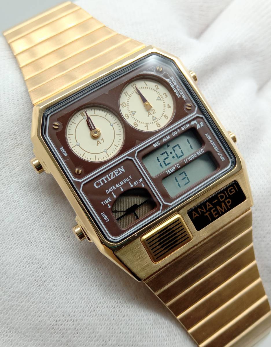 Yahoo!オークション - CITIZEN シチズン ANA-DIGI TEMP JG2103-72X 898...