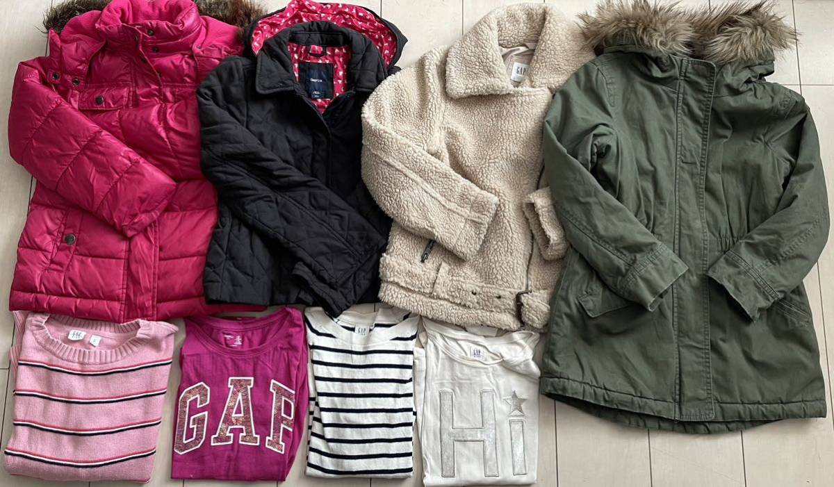 Yahoo!オークション - Gap kids 130サイズ 130センチ 秋冬用13点セット...