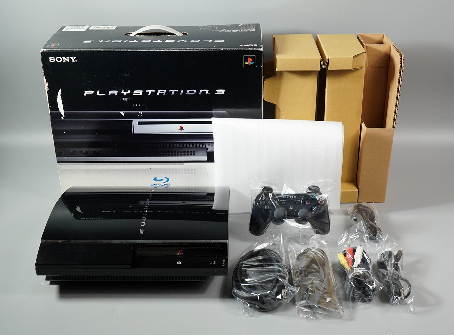 HDD500GB換装 PS3 初期型 CECHA00 PS2対応モデル フルセット Playstation3 42(PS3本体)｜売買されたオークション情報、yahooの商品情報をアーカイブ ...