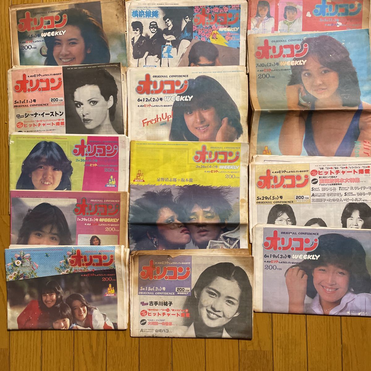Yahoo!オークション - 10224 オリコン 1981/82年 13部 河合奈保子 忌野...