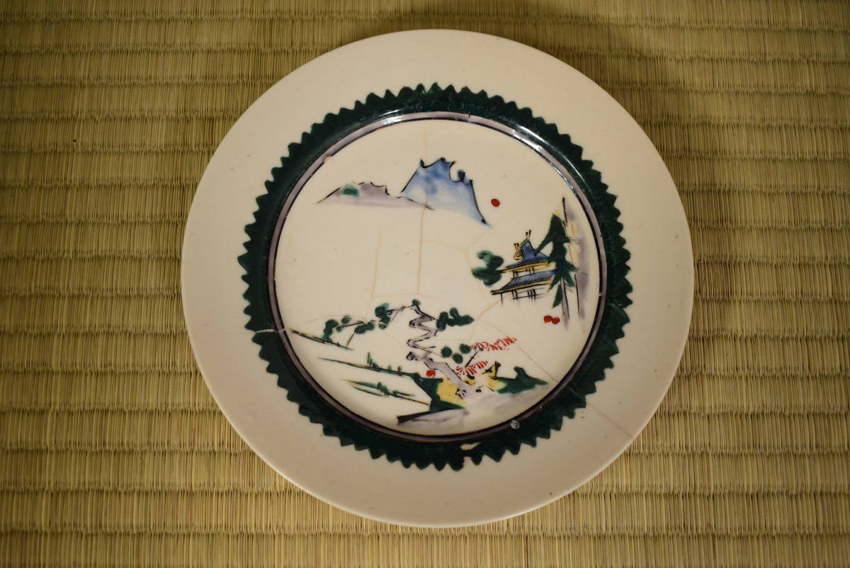 Yahoo!オークション - 【和】(4535) 古美術収集家買出品 江戸 古九谷 ...