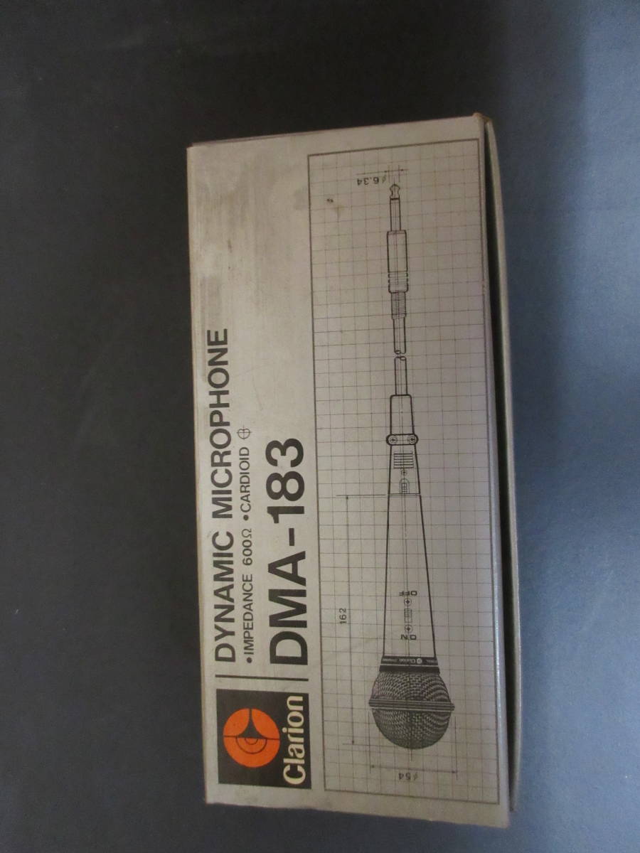 Yahoo!オークション - Clarion クラリオン DMA-183 ダイナミックマイク