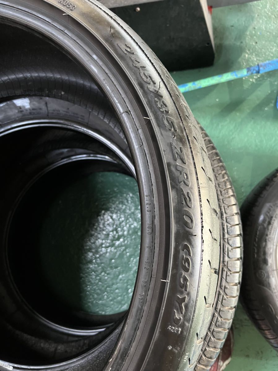 Yahoo!オークション - PZERO 245/35ZR20 95Y バリ山