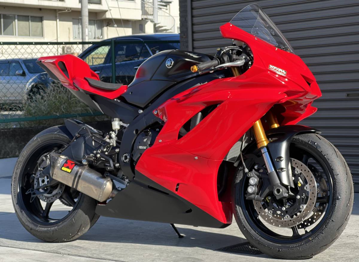 Yahoo!オークション - 2022 YZF-R6 レーサー ST600仕様 新車購入後ナラ...