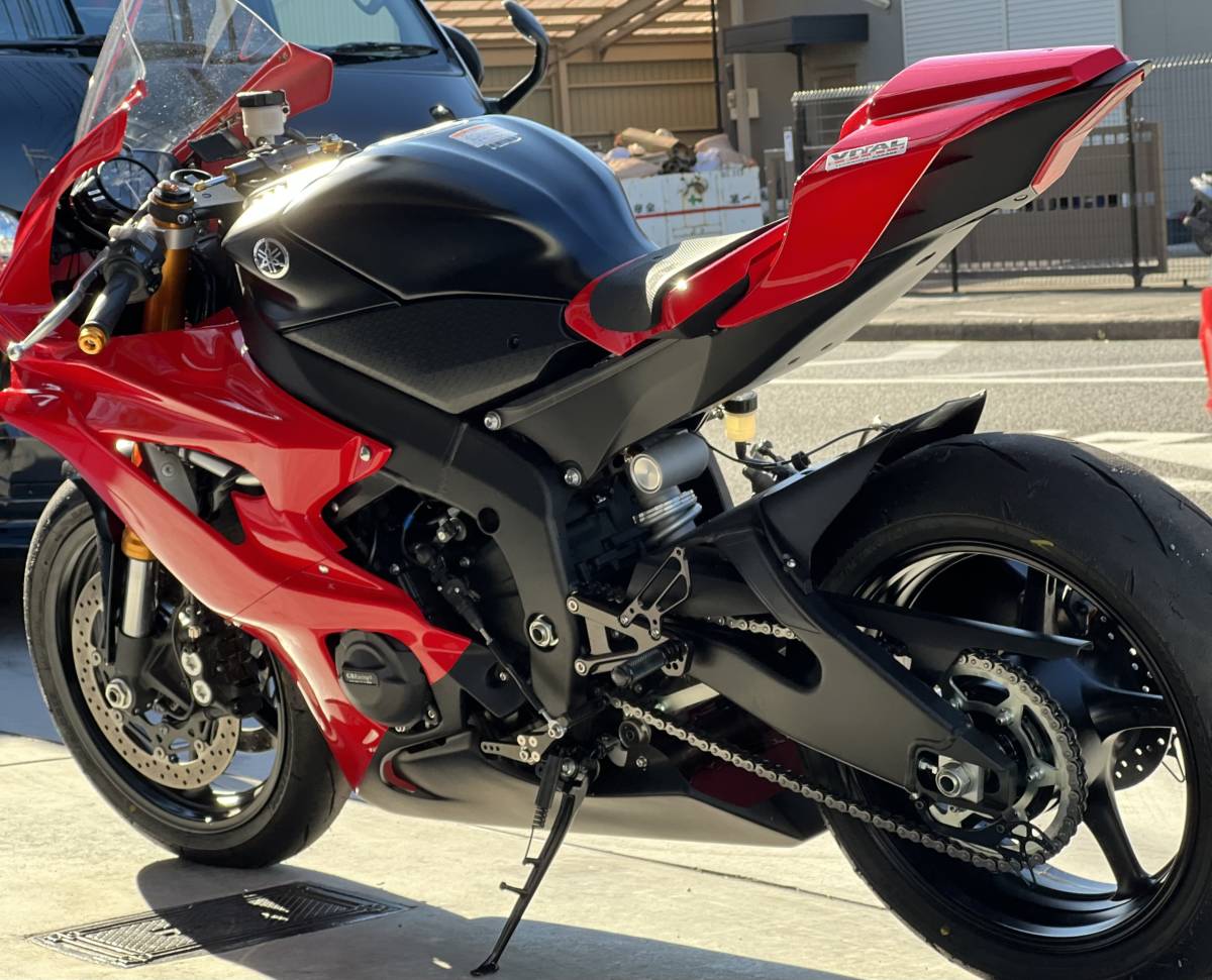 Yahoo!オークション - 2022 YZF-R6 レーサー ST600仕様 新車購入後ナラ...