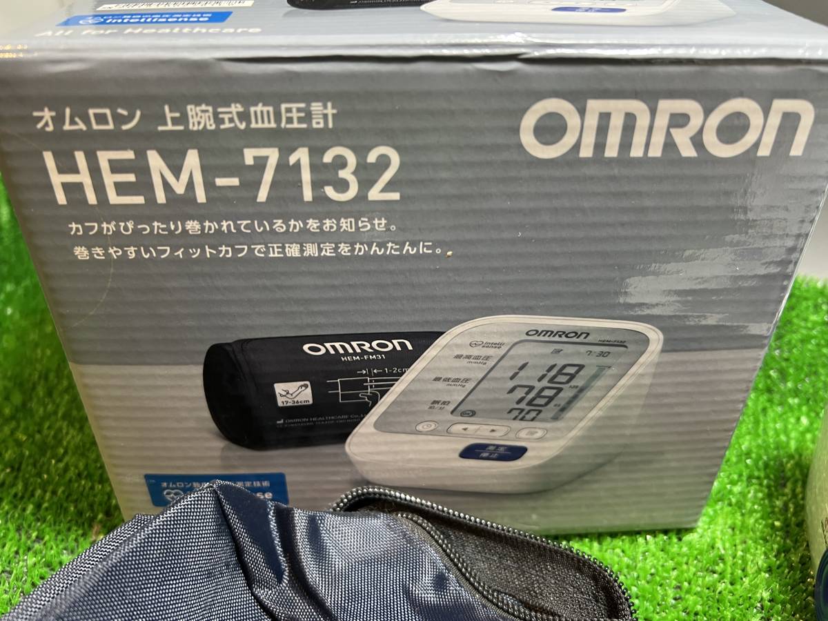Yahoo!オークション - オムロン 上腕式血圧計OMRON HEM-7132 / 動作確...
