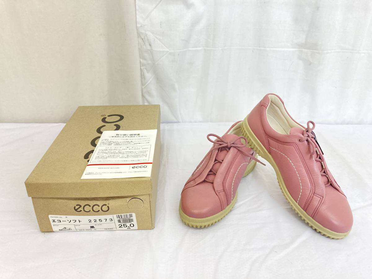 Yahoo!オークション - 【IE62】(O) 未使用保管品 ecco エコー soft ソ...