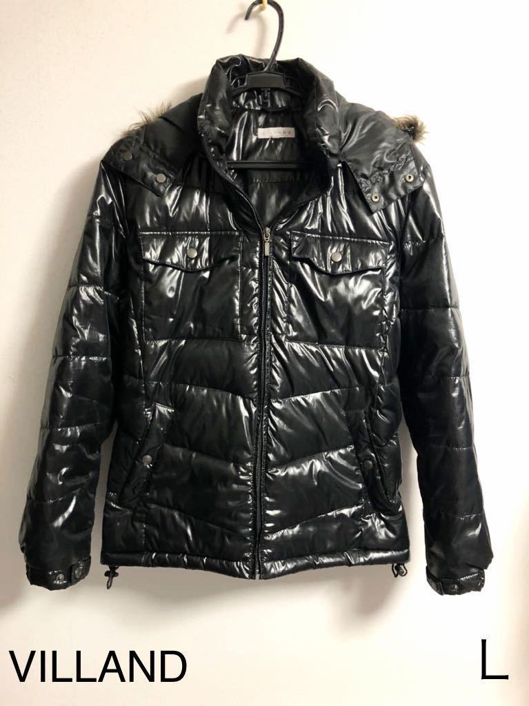Yahoo!オークション - 【VILLAND】メンズ フードジャケット ファー付き...
